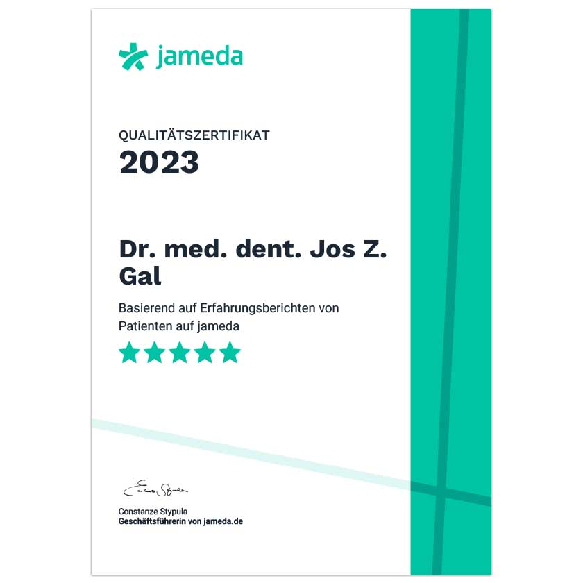 Dr. Jos Z. Gal – Implantologe, Pionier d. Sofortimplantation